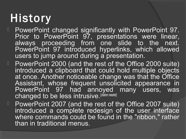 Microsoft power point | PPT