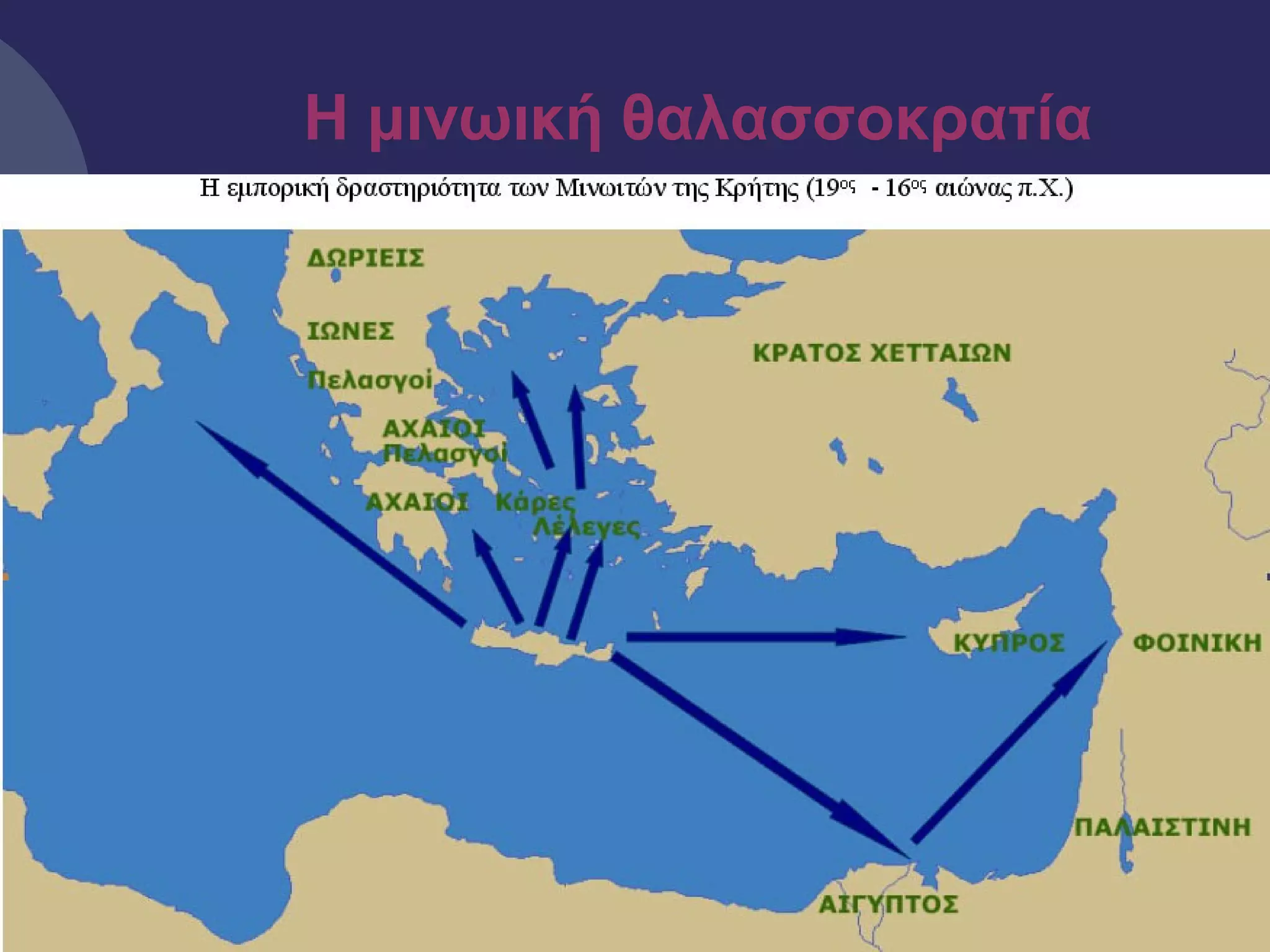 Ο ΜΙΝΩΙΚΟΣ ΠΟΛΙΤΙΣΜΟΣ | PPT