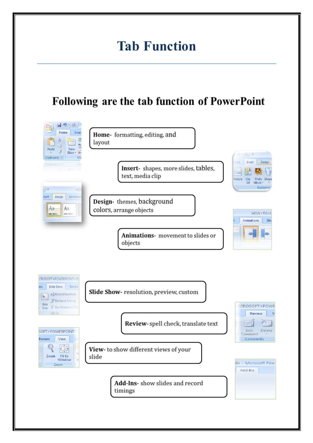 Microsoft PowerPoint features