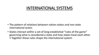 International sysytems power point | PPT