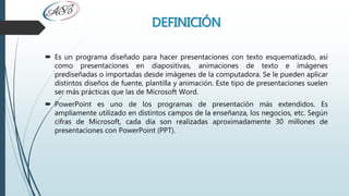 MICROSOFT POWER POINT | PPTX