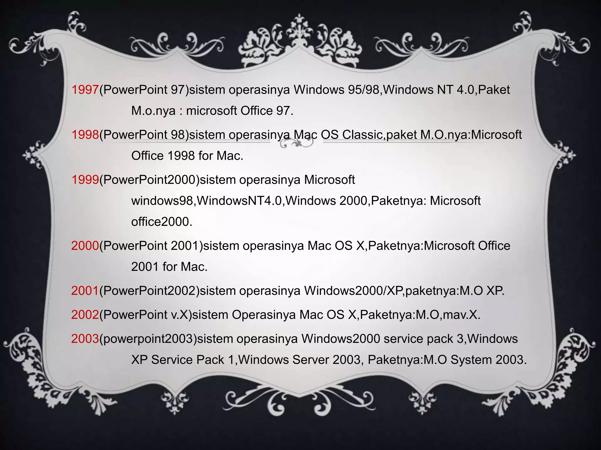 Microsoft power point | PPT