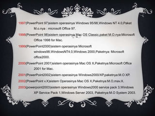 Microsoft power point | PPT