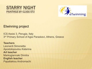 Starry Night Pupils' Paintings | PPT