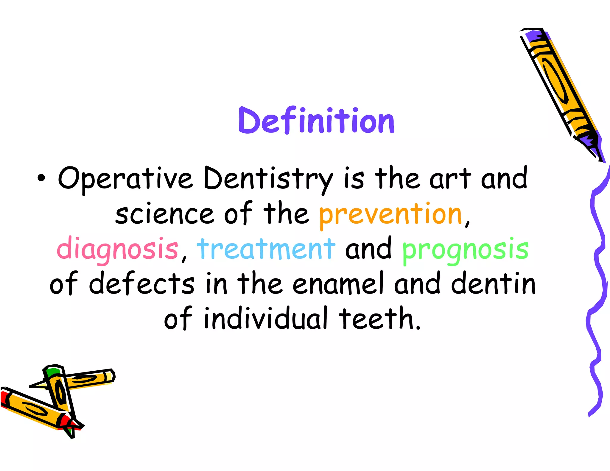 introduction to operative dentistry | PDF