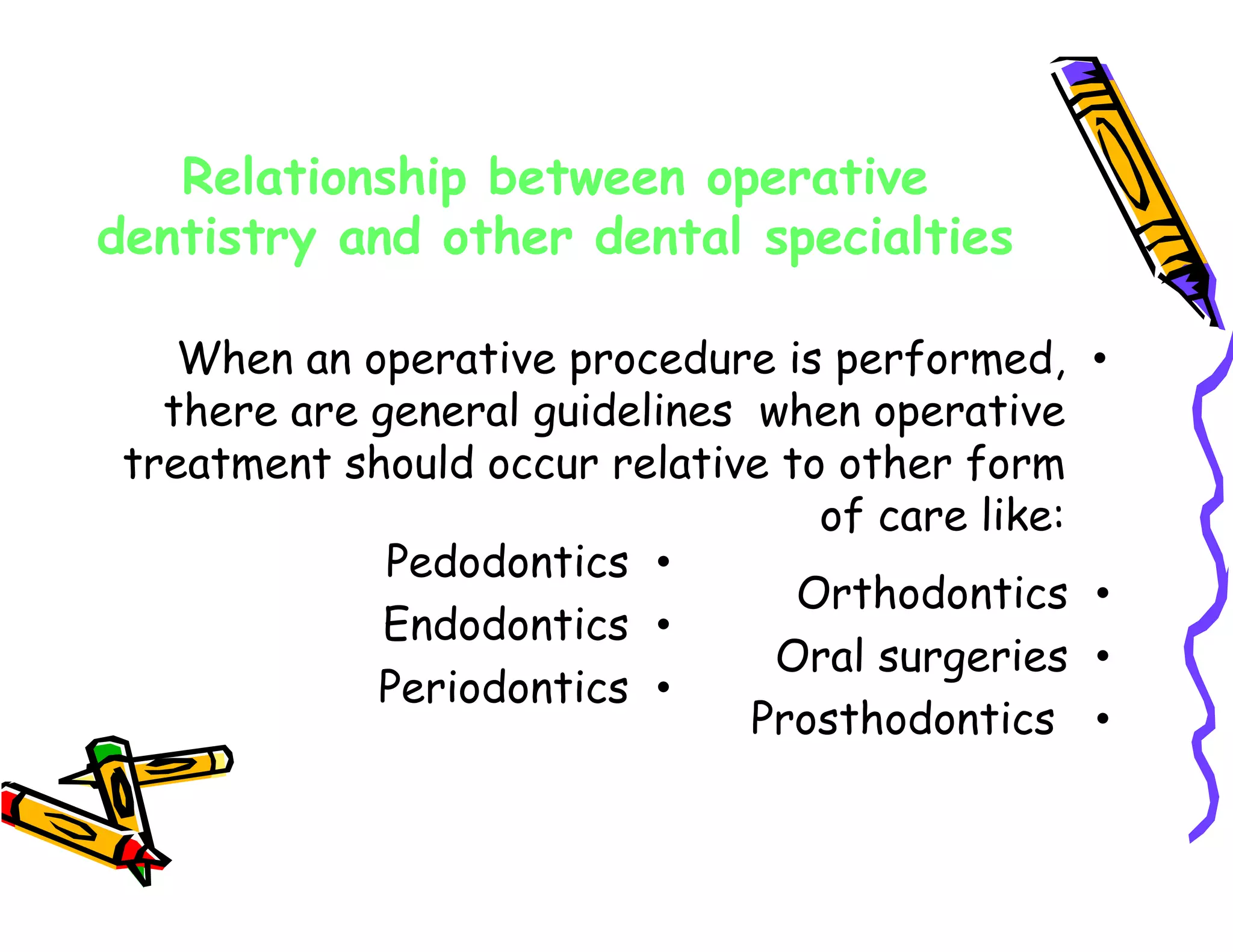 introduction to operative dentistry | PDF