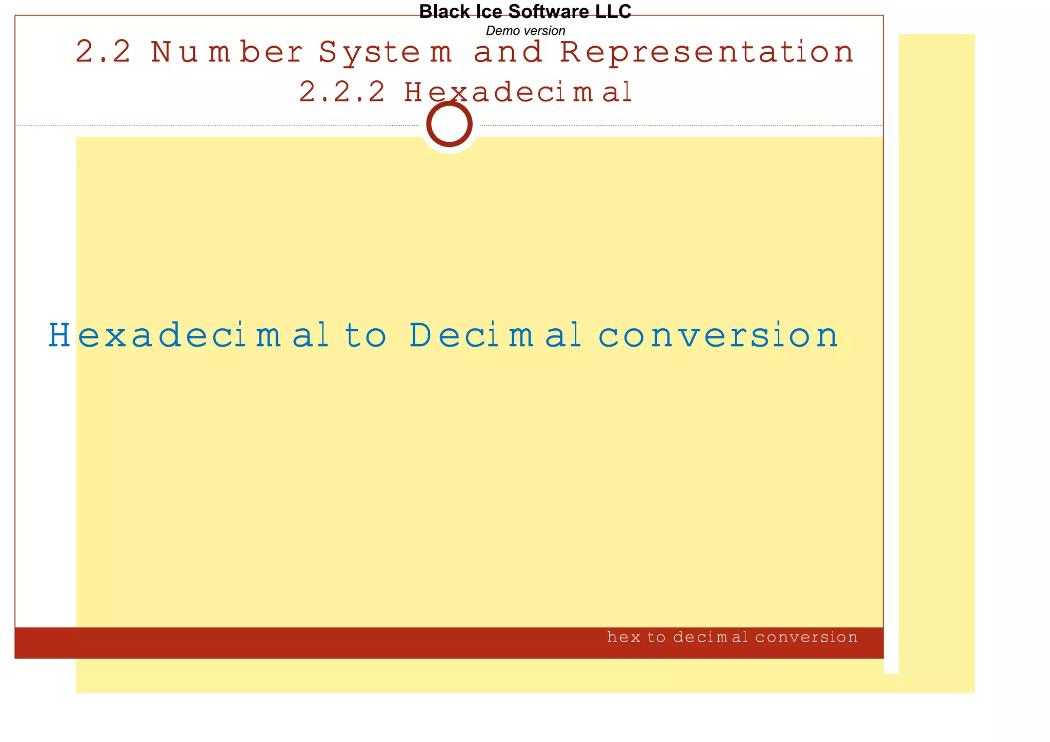 Microsoft power point 2.2number system&representation | PDF