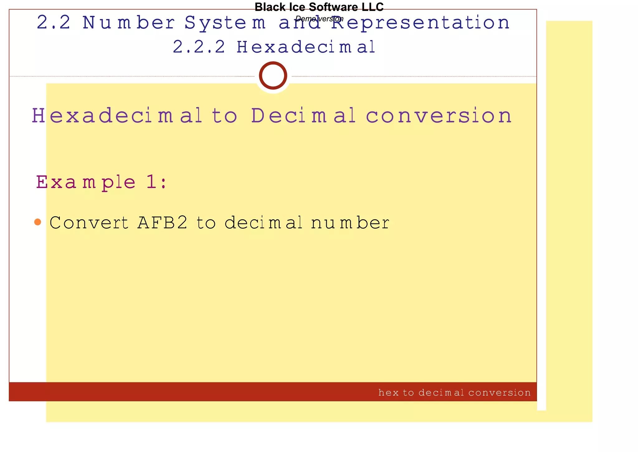 Microsoft power point 2.2number system&representation | PDF