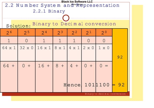 Microsoft power point 2.2number system&representation | PDF