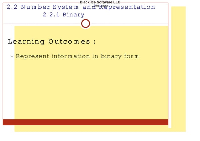 Microsoft power point 2.2number system&representation | PDF