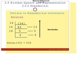 Microsoft power point 2.2number system&representation | PDF