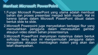 Microsoft PowerPoint | PPT
