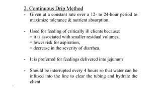 main routes of tube feeding | PPT