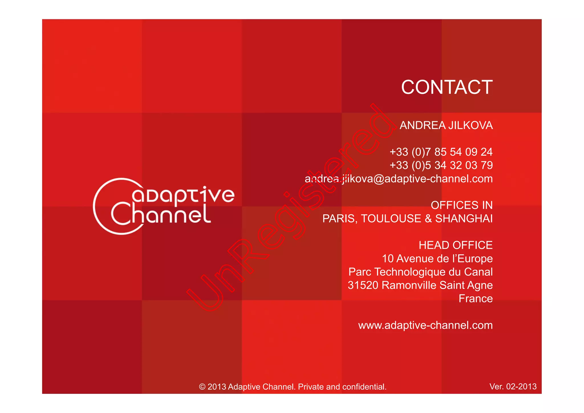 Microsoft power point adaptive channel introduction 2 | PDF