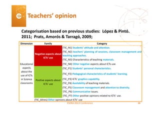 One to one Science classrooms in Secondary Schools: Current status ...