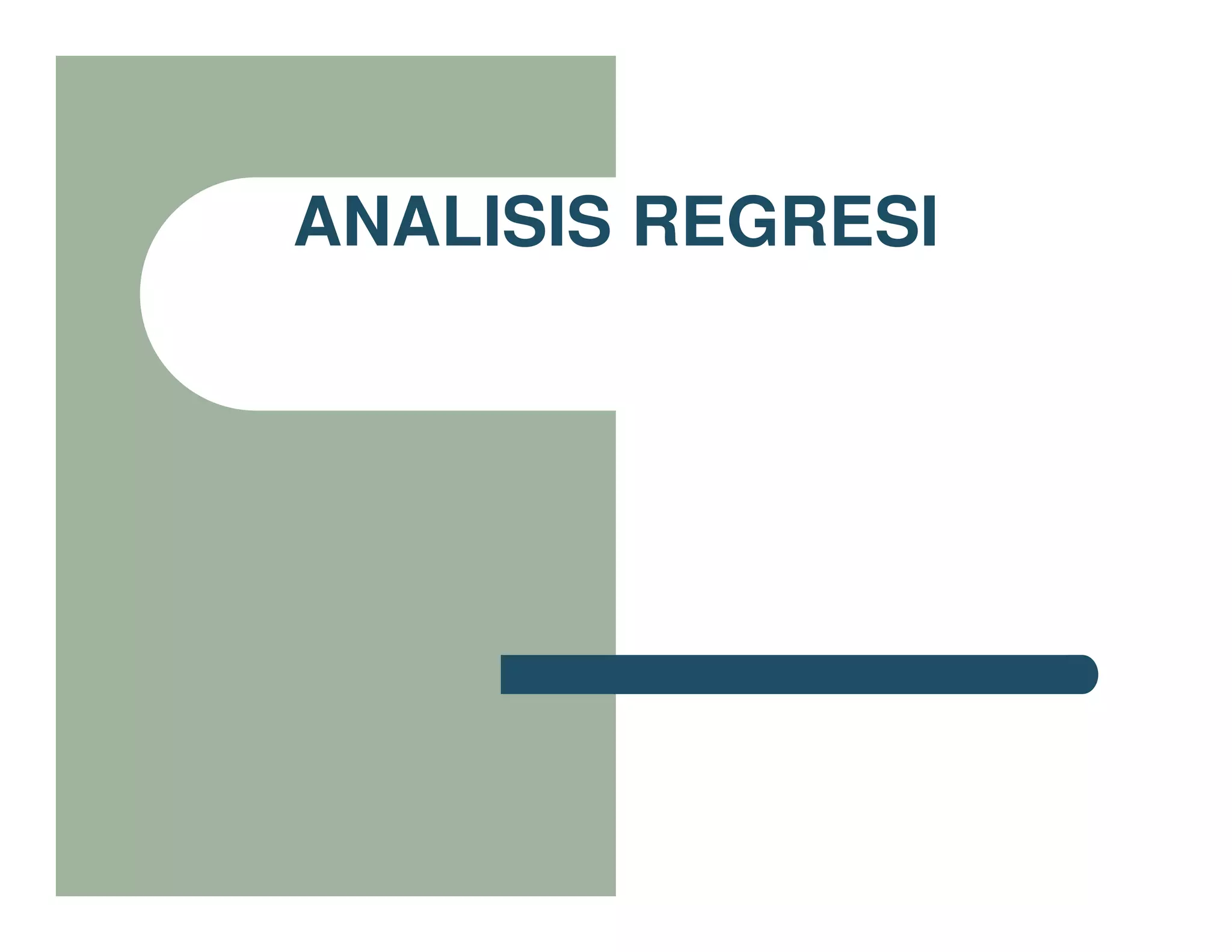 Microsoft Power Point Analisis Regresi.Ppt [Compatibility Mode] | PPT