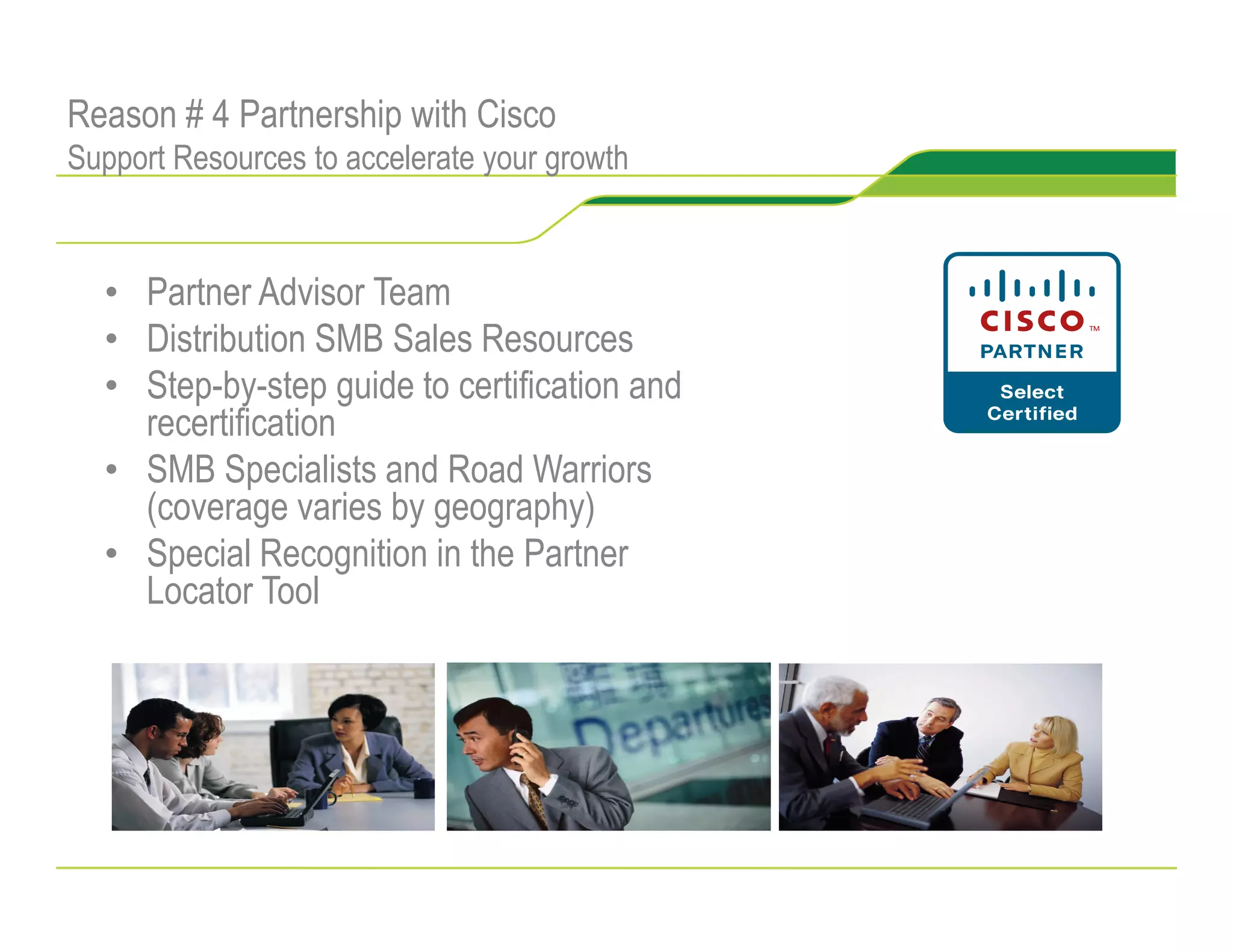 Eight Reasons to be a Cisco Select Certified Partner | PDF