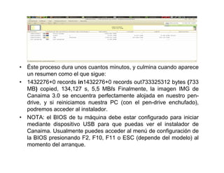como instalar canaima 3.0 linux en tu equipo | PDF