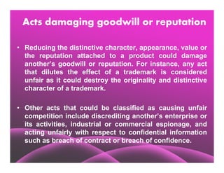 Microsoft power point comparative study of the main features of unfair ...