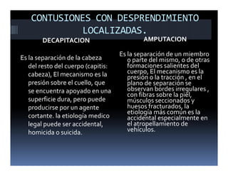 Contusiones | PDF