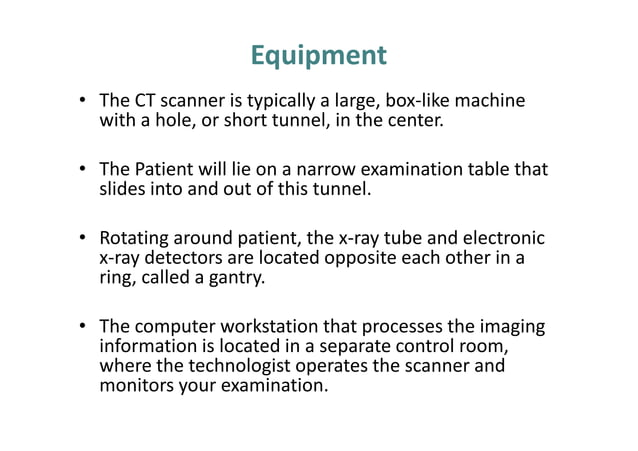 Basics of CT Scan | PDF | Lung and Respiratory Health | Diseases and ...