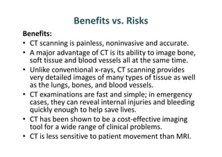 Basics of CT Scan | PDF