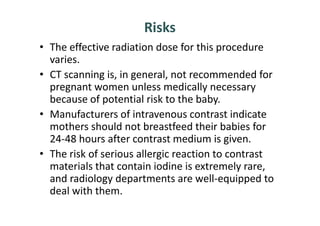 Basics of CT Scan | PDF
