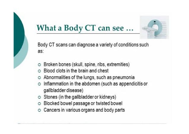 Basics of CT Scan | PDF | Lung and Respiratory Health | Diseases and ...