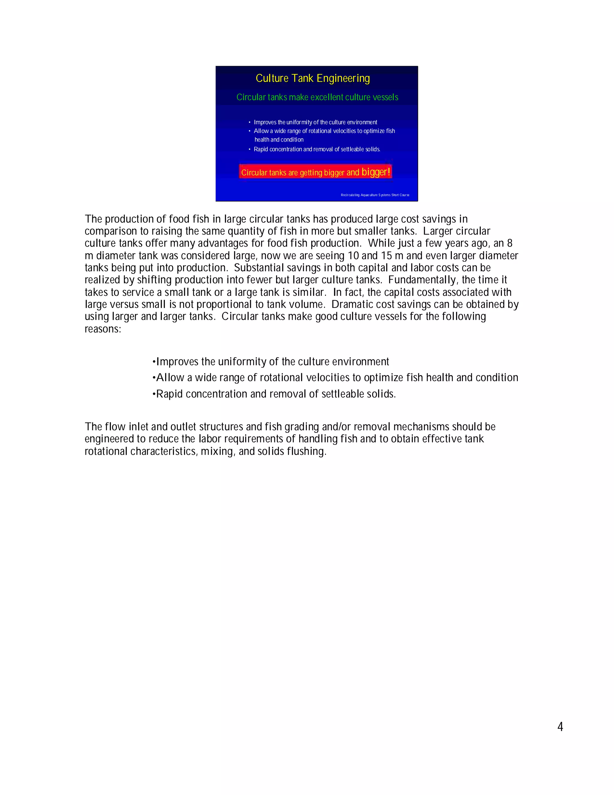Microsoft power point culture tank design - culture tank design | PDF