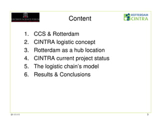 Modeling the CO2 hub terminal concept | PDF