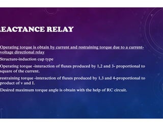 distance relay | PDF