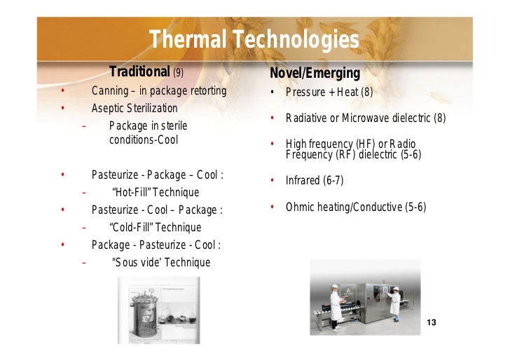 List Of Novel Food Processing Technologies at Maya Taber blog