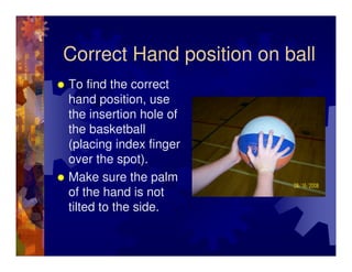 EDPE 5151 Shooting the basketball (2) | PDF