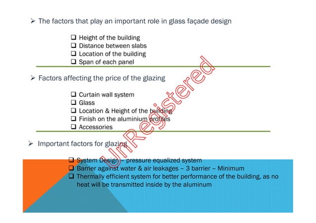 Facade - presentation | PDF