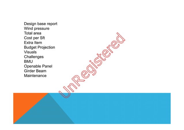 Facade - presentation | PDF