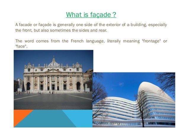 Facade - presentation