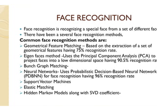 Microsoft power point Face recognition | PDF | Physics | Science