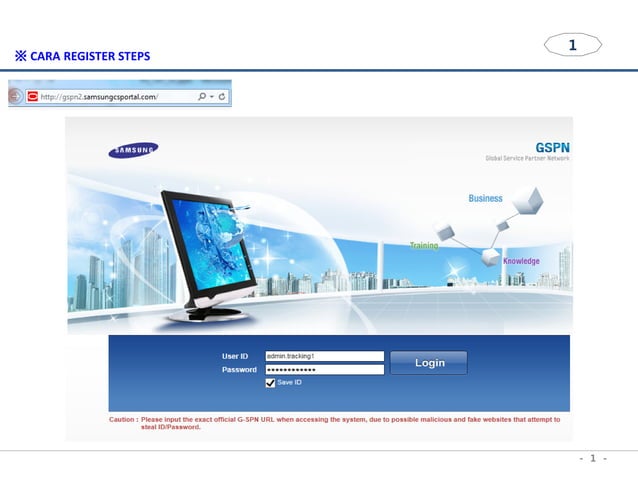 Microsoft power point how to register steps id | PDF