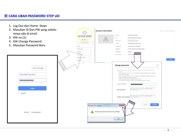 Microsoft power point how to register steps id | PDF