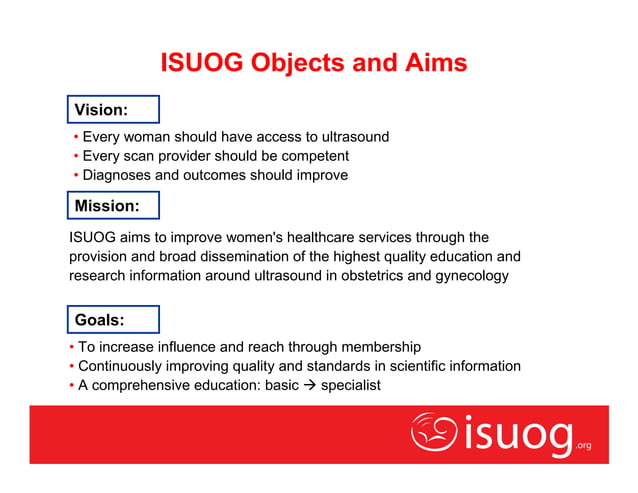 ISUOG Official Presentation | PDF