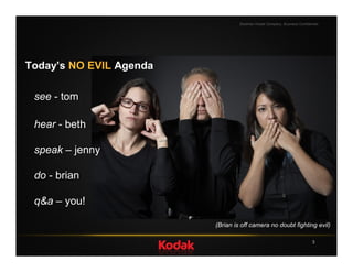 Kodak Social Media Presentation | PPT