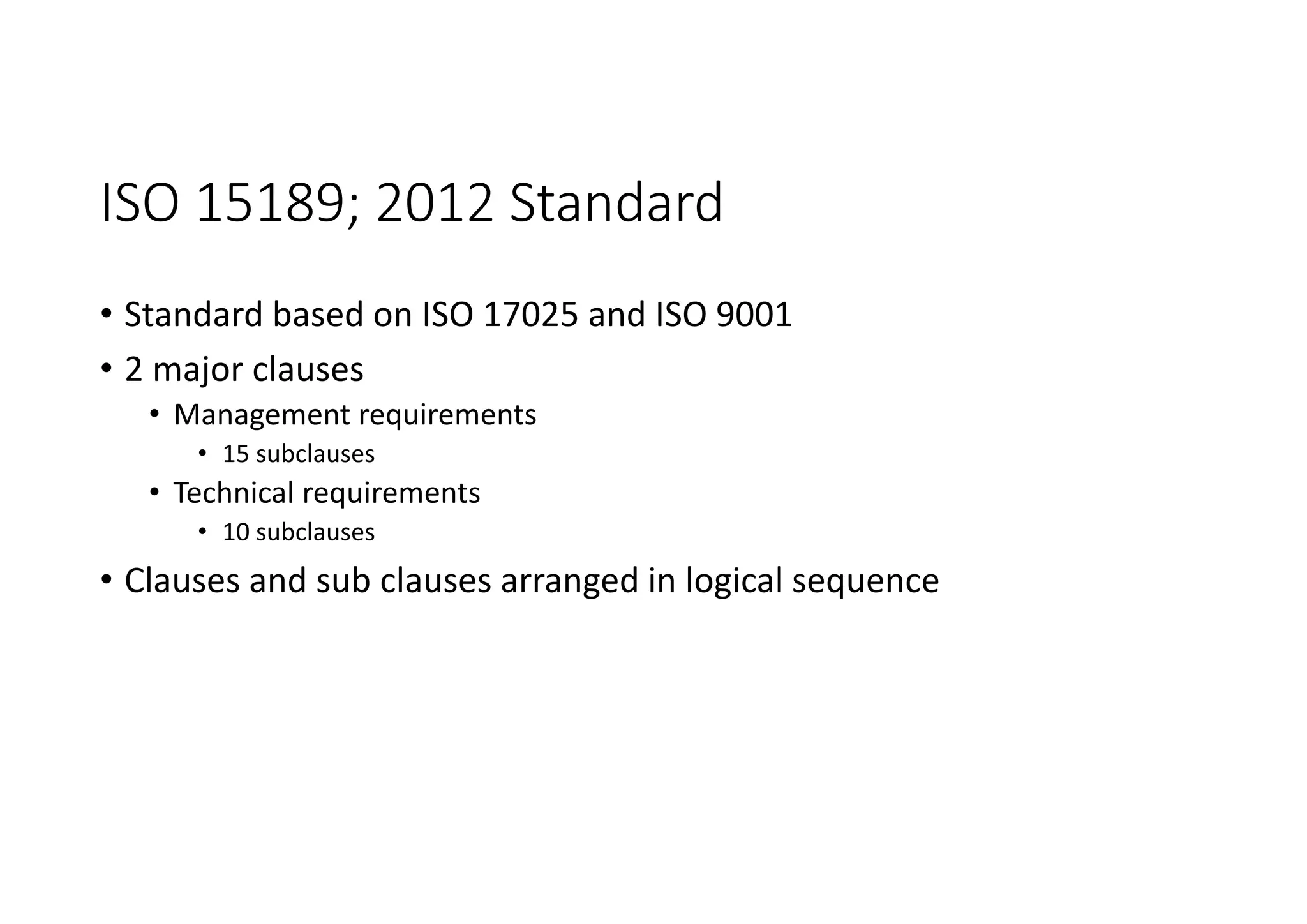 Laboratory accreditation by iso 15189 | PDF