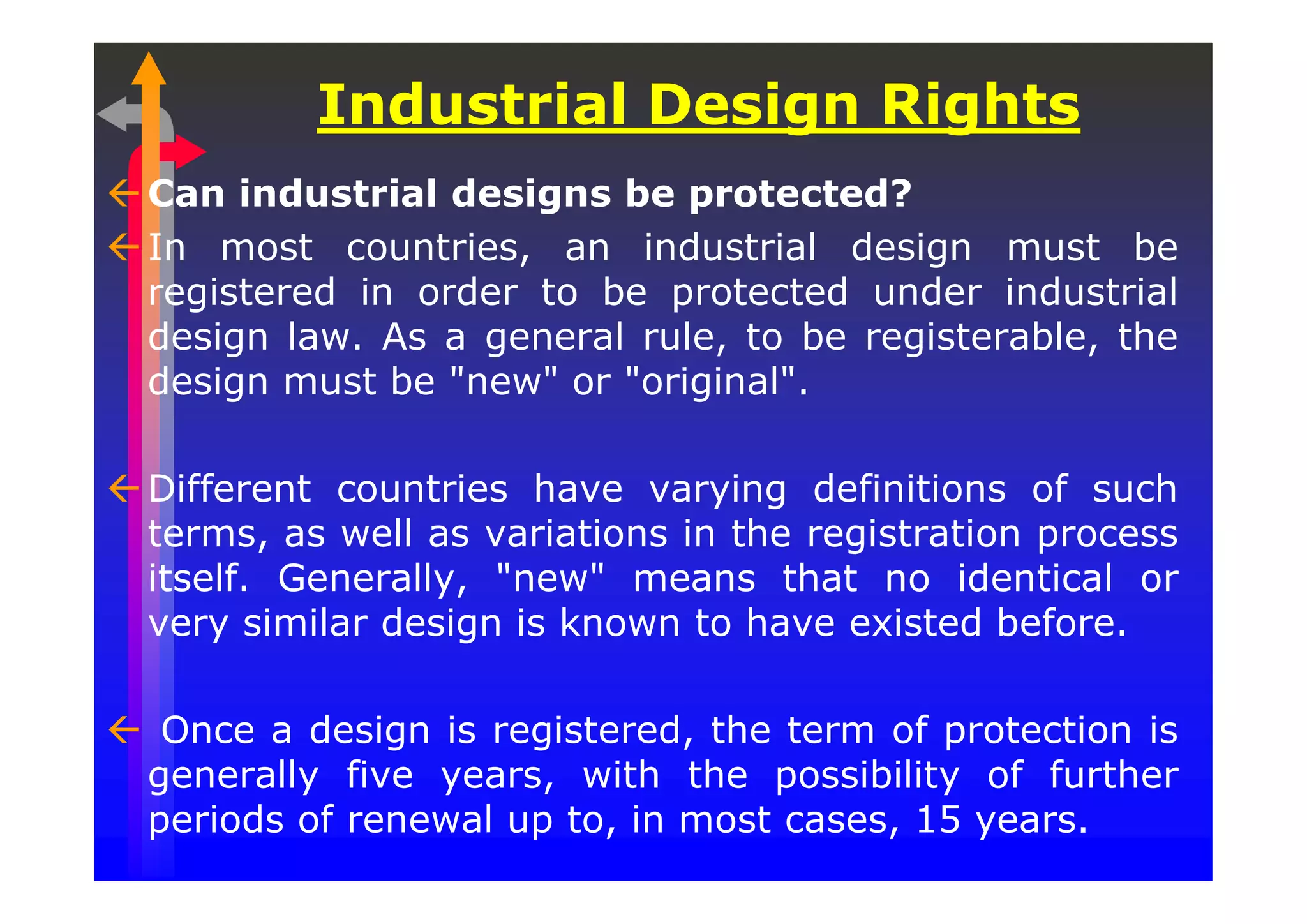 Microsoft power point law of trademarks and designs for ili ipr diploma ...