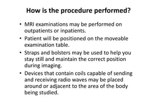 Basics of MRI | PDF