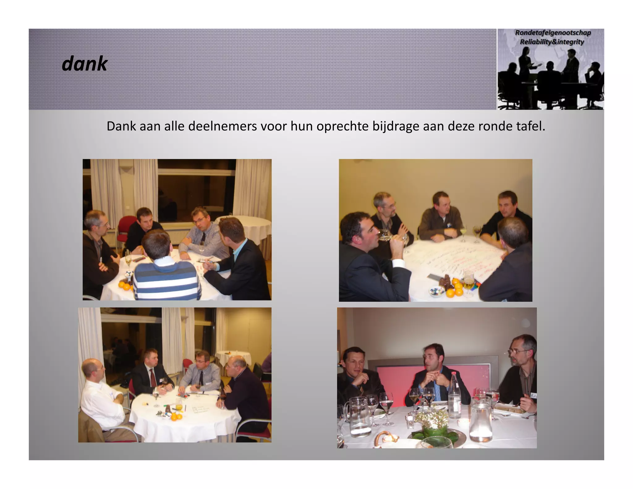 Rondetafel Maintenance En Engineering | PDF | Mechanical and Industrial ...