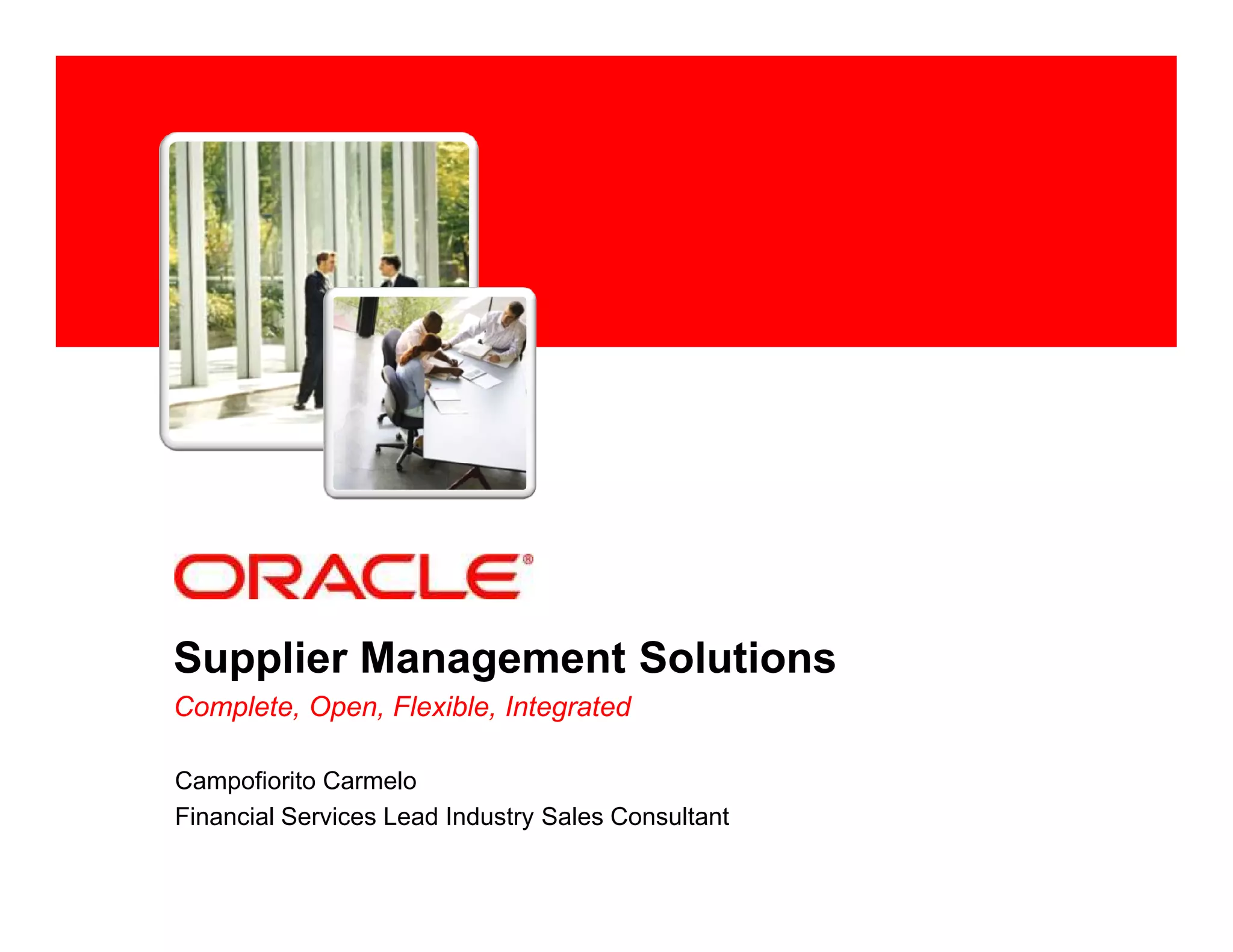 Oracle Procurement Channel | PDF