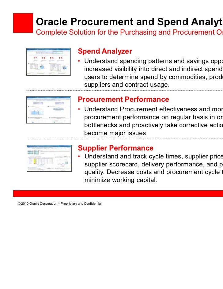 Oracle Procurement Channel