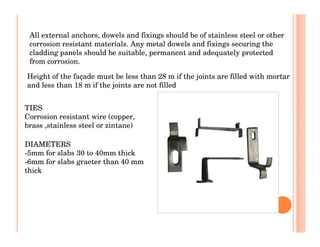 stone cladding | PDF