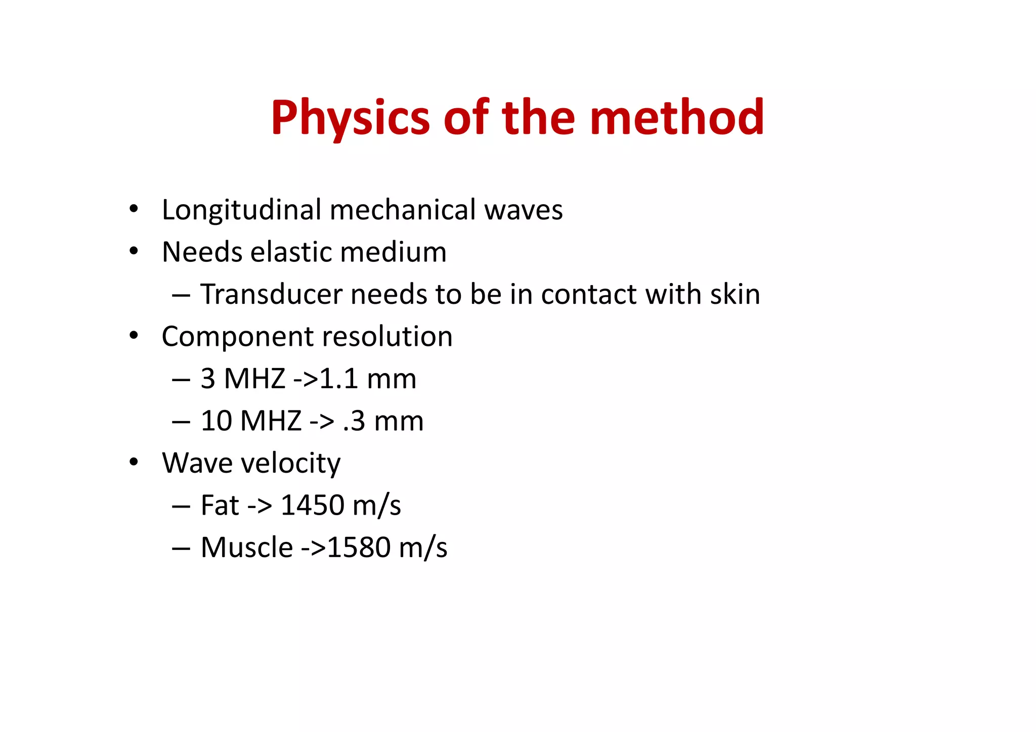 Basics of Ultrasound | PDF