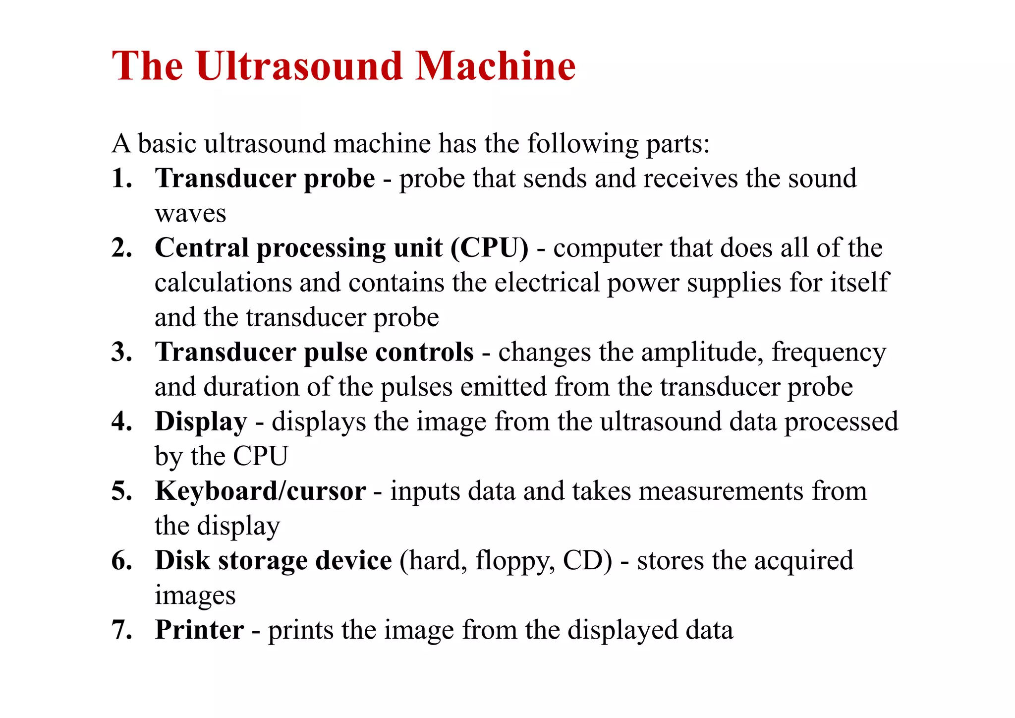 Basics of Ultrasound | PDF